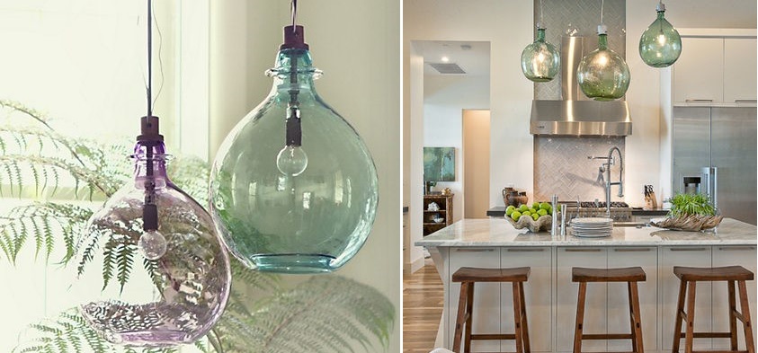 10 Ideas de como decorar con damajuanas